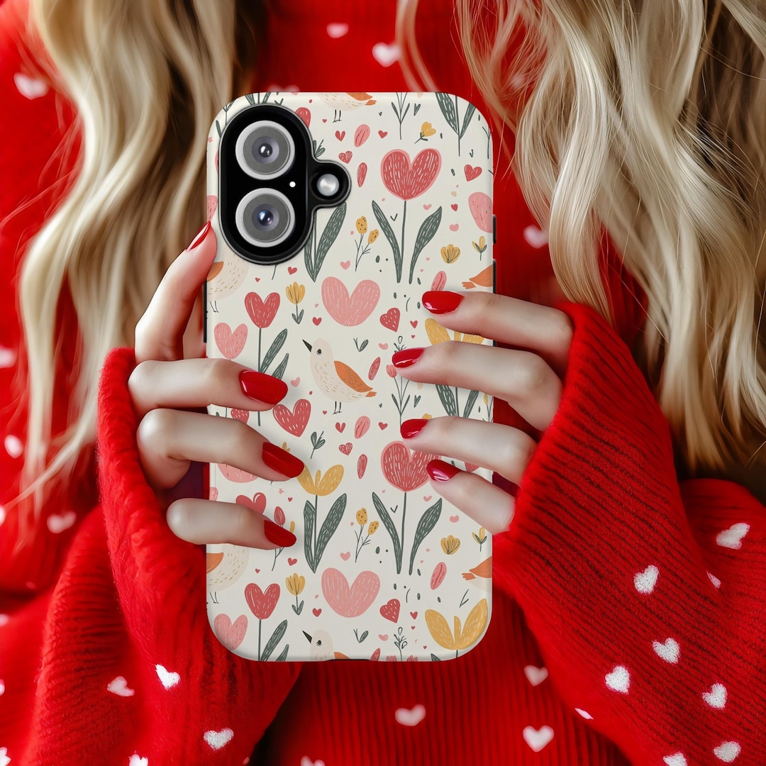 Valentines Hearts Phone Case | iPhone 17 Pro Max | Pixel | Samsung ...