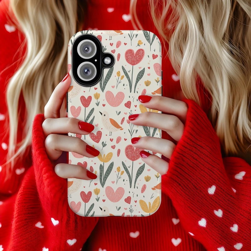 Heart Phone Case - Etsy
