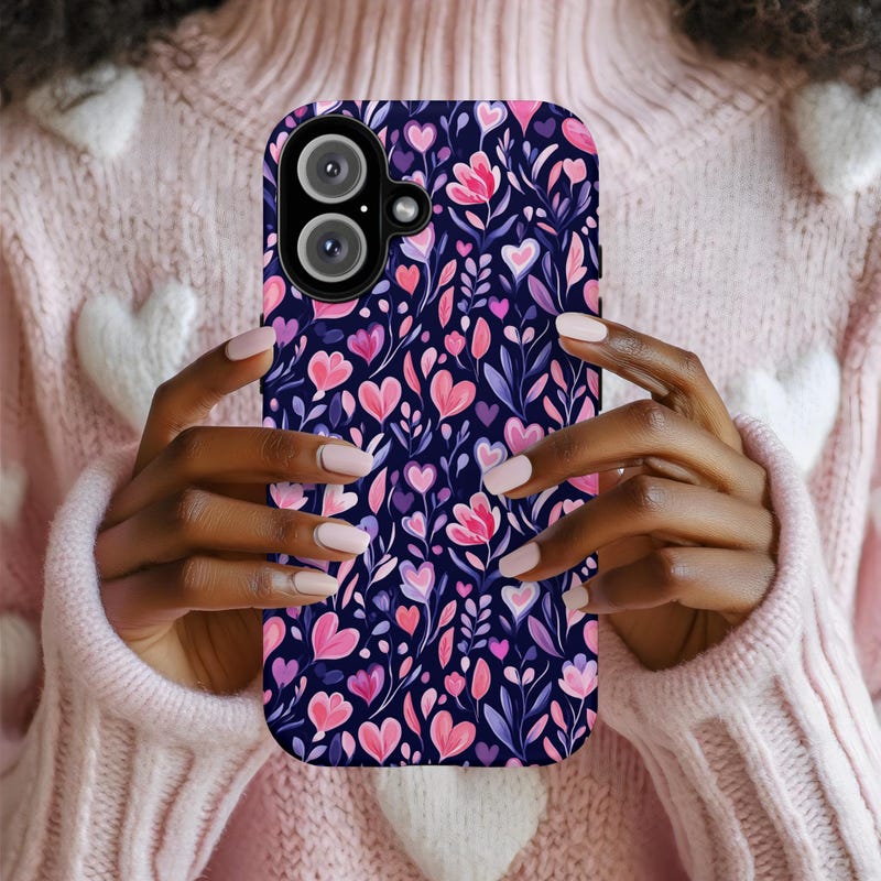 Heart Phone Case - Etsy