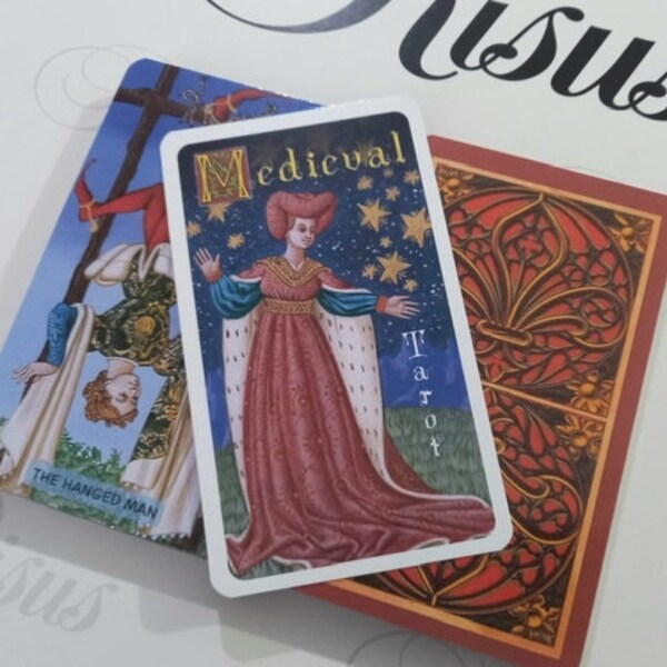 Medieval Tarot Deck - Etsy