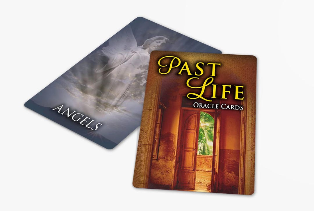 Past Life Oracle Cards Deck - Etsy