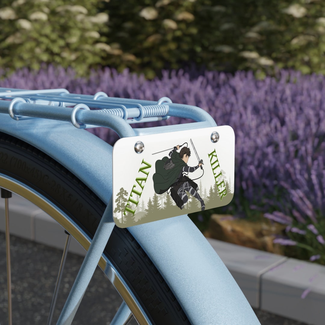 Mini License Plate // Attack on Titan Levi Ackerman - Etsy