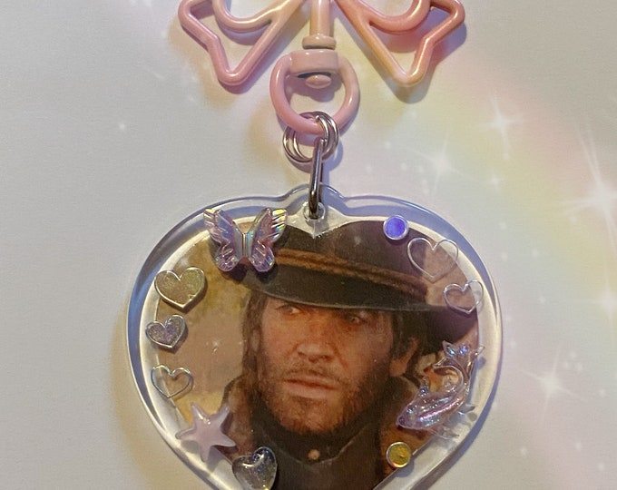 Arthur Morgan - Red Dead Redemption 2 Charm/keychain [pink] - Etsy