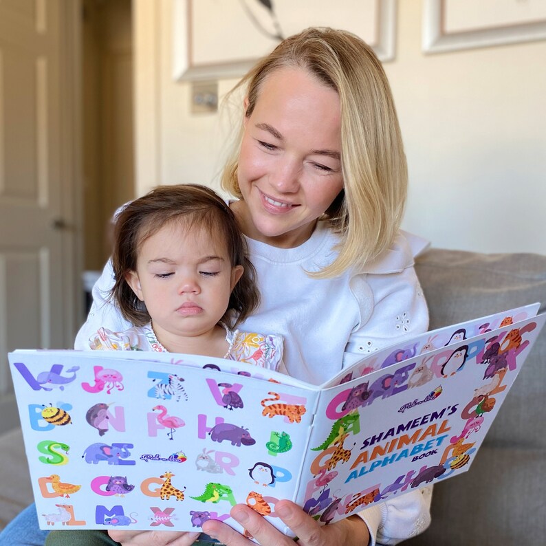 Personalised Animal Alphabet Book - Etsy