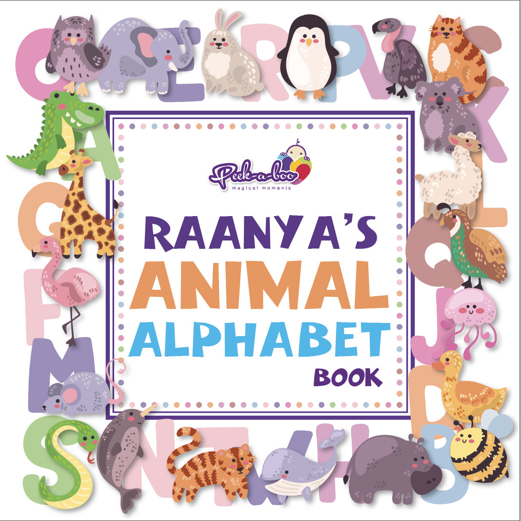 Personalised Animal Alphabet Book - Etsy