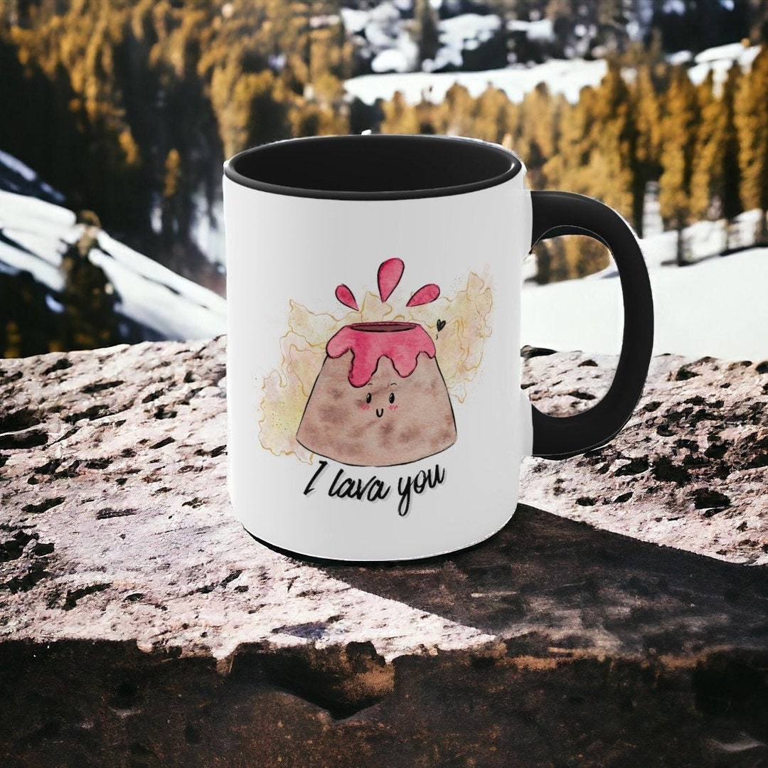 I Lava You Mug, Coffee Mug, Cute Mug, Gift for Her, Gift for Him ...