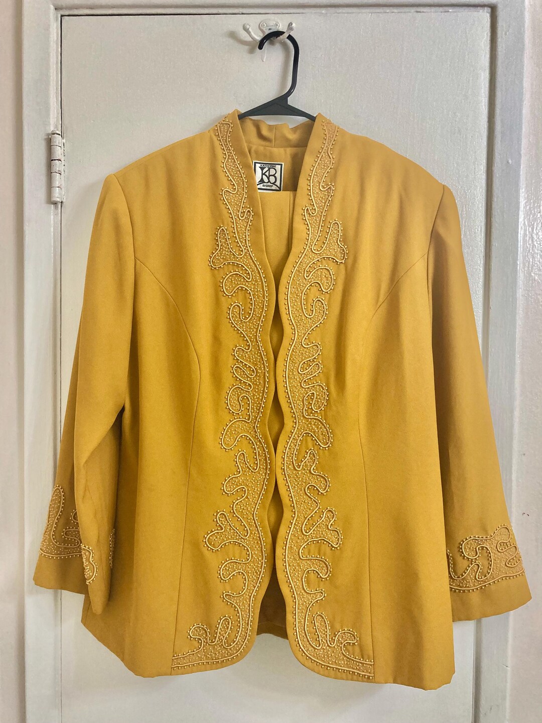 Vintage 1980's Yellow Power Suit - Etsy