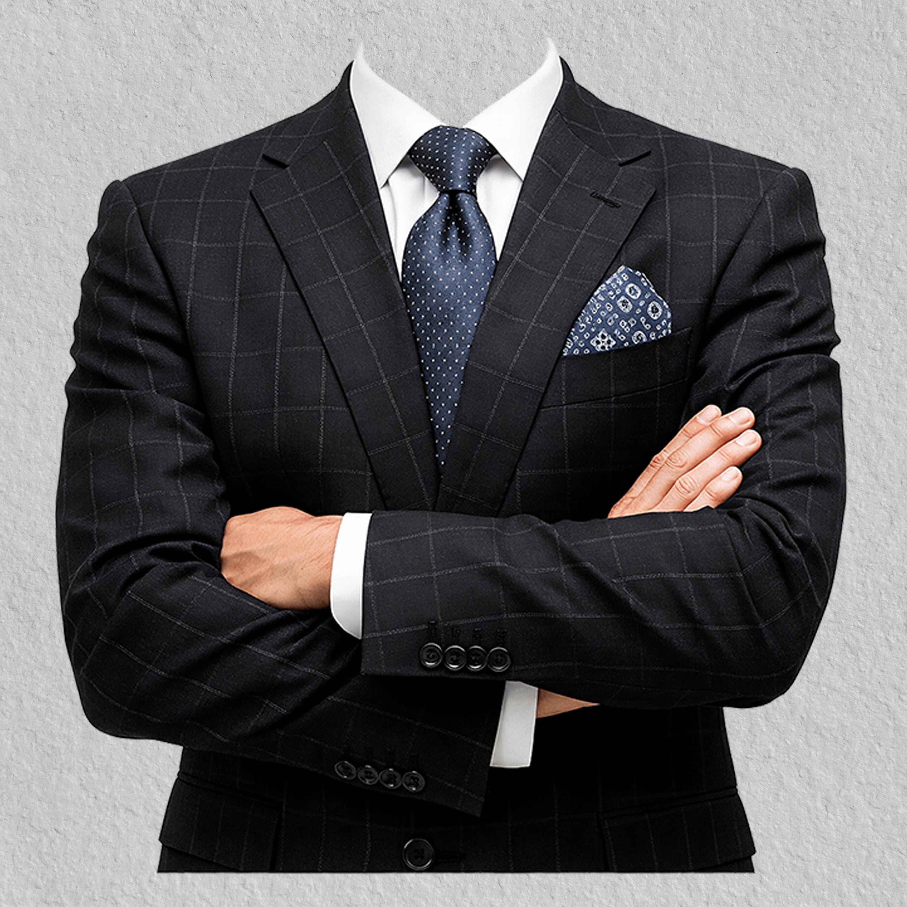 Suit PNG | Headless Suit Png | Linkedin, CV Profile Photo | Editable ...
