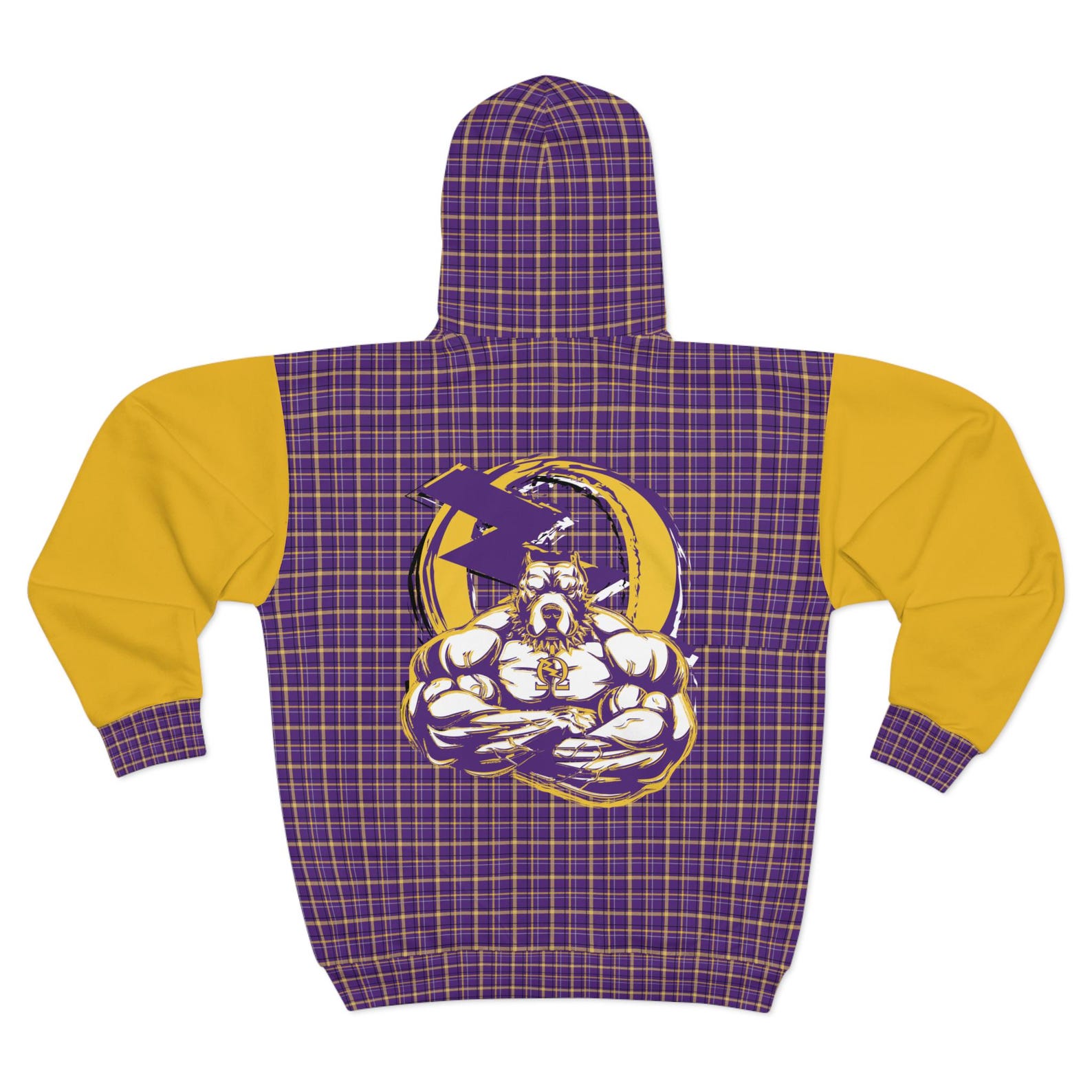 Omega Psi Phi Lightning Bolt Fleece Jacket | Omega Clothing | Gift for ...