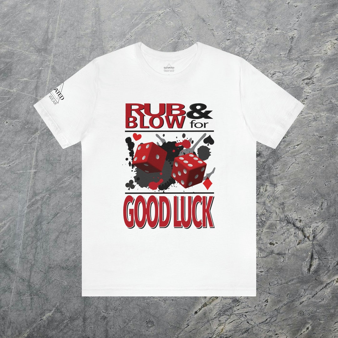 Craps Shirt Good Luck Shirt Dice T-shirt Casino Gift Gambling T-shirt ...