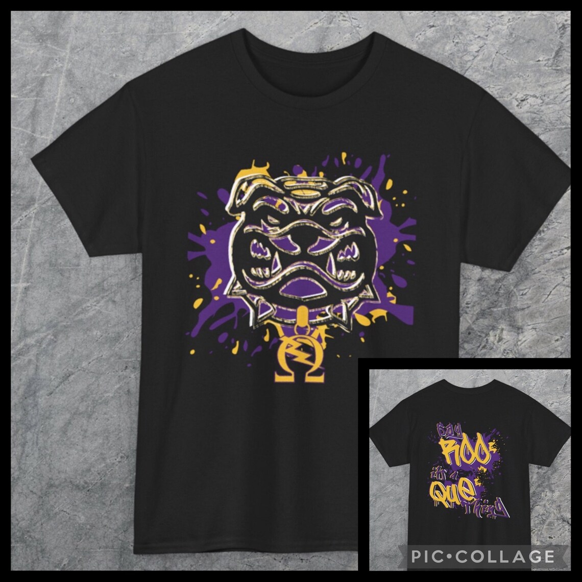 Omega Bulldog T-shirt, Que Gift Shirt, Omega Man Gift, Omega Tee, Omega ...