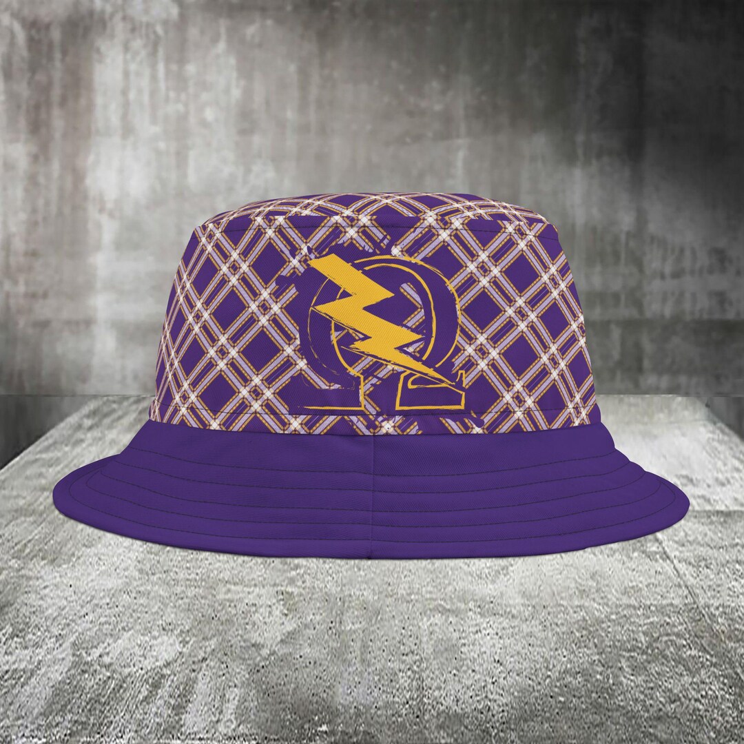 Omega Lightning Bolt Bucket Hat | Omega Unisex Hat | Omega Psi Phi ...
