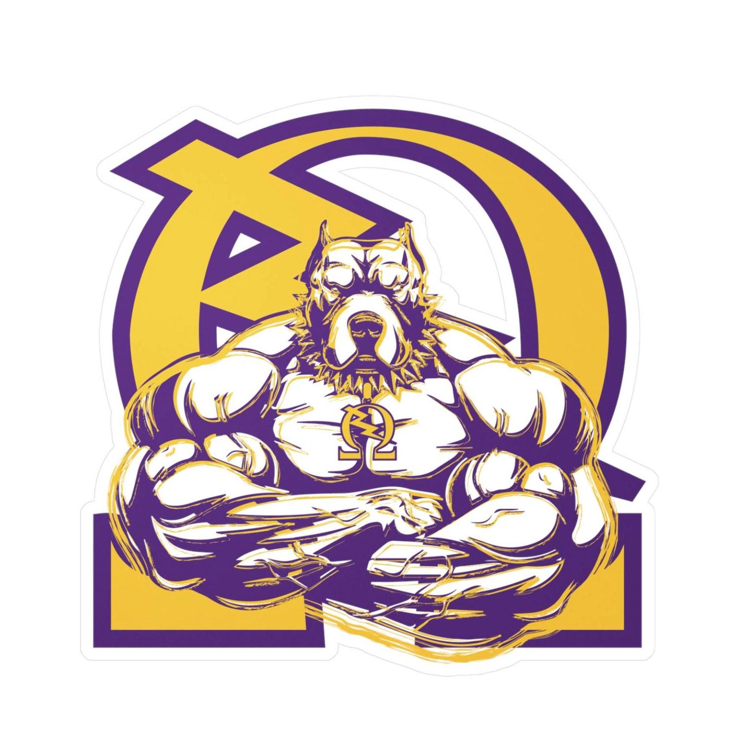 Que Dawg Vinyl Decals | Omega Ques Decal | Omega Pride | Omega ...