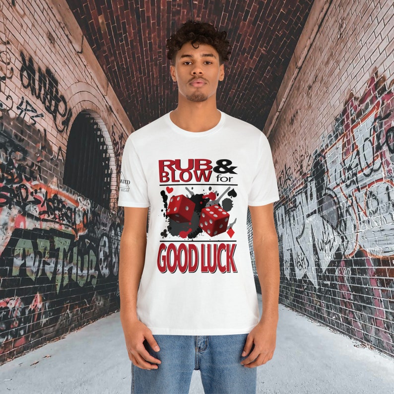 Craps Shirt Good Luck Shirt Dice T-shirt Casino Gift Gambling T-shirt ...