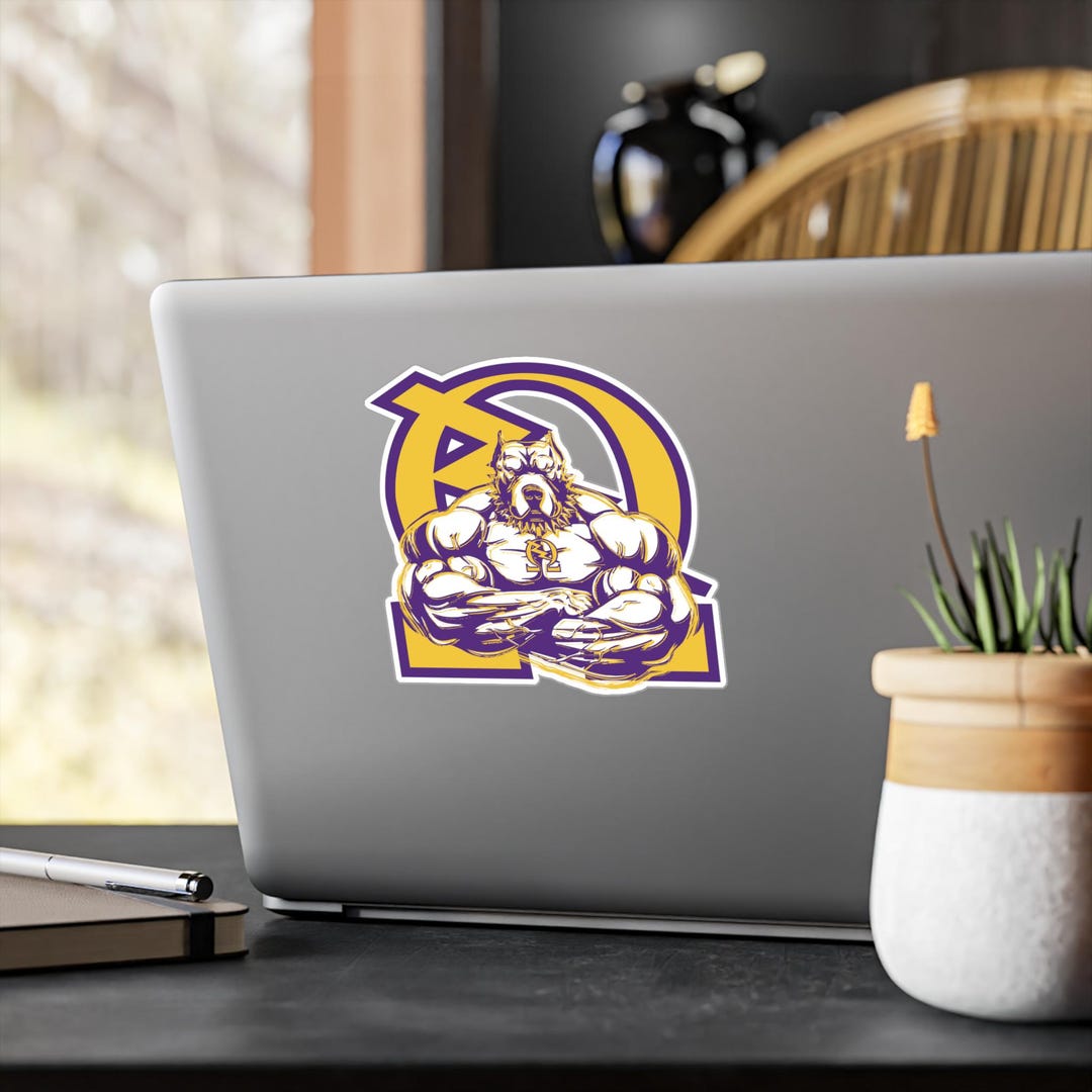 Que Dawg Vinyl Decals | Omega Ques Decal | Omega Pride | Omega Psi Phi ...