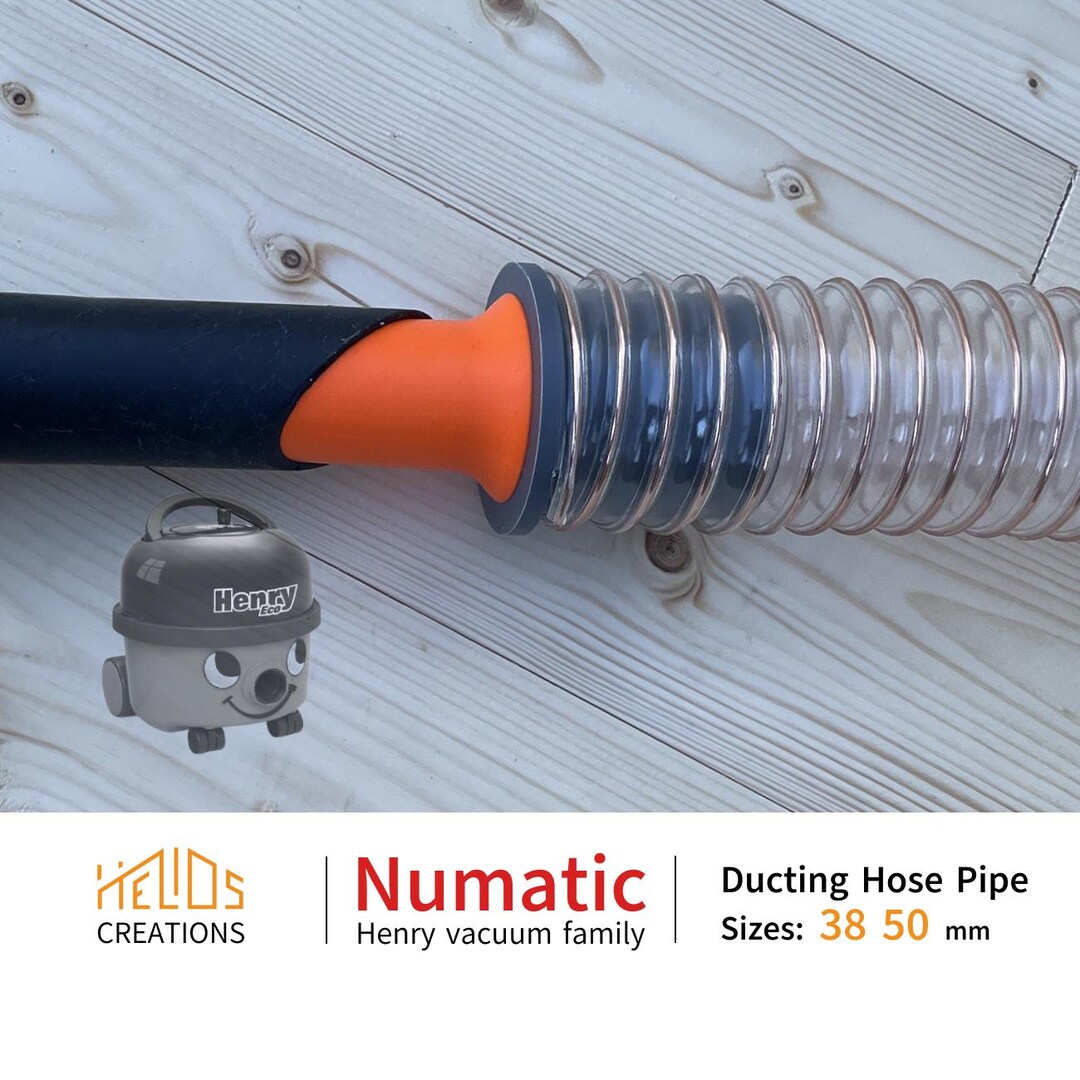 Numatic, Henry Family to Ducting Hose Pipe Connector, Adapter Available ...