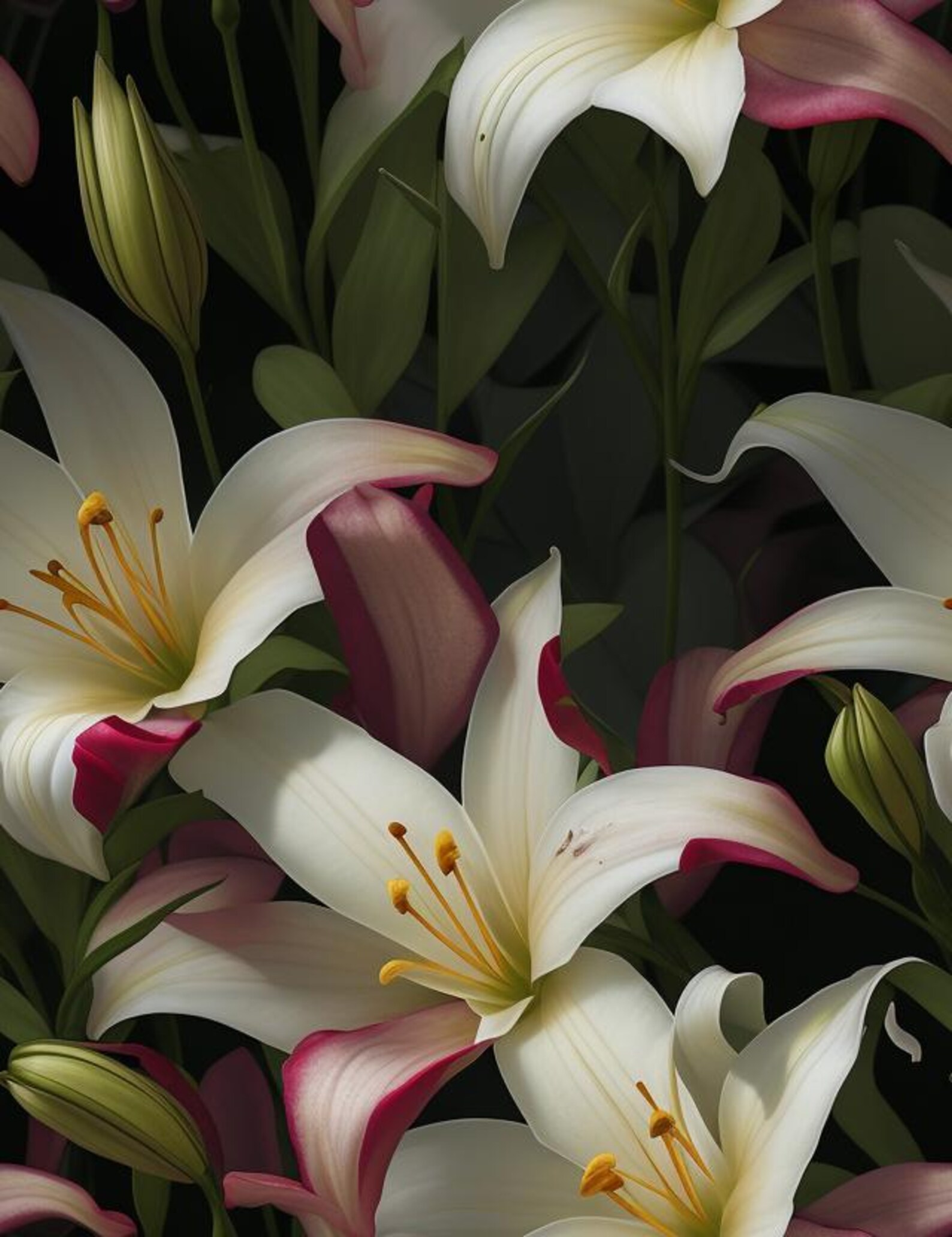 Digital Prints, Digital Images, Lily Flowers, Lilies, Art, Pictures - Etsy