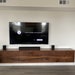 Walnut Floating Media Console - Etsy