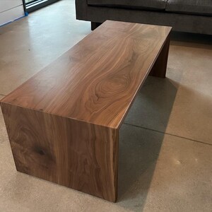 Walnut Coffee Table - Etsy
