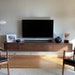 Walnut Floating Media Console - Etsy