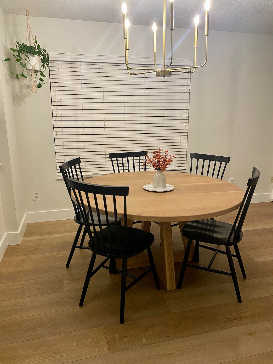 White Oak Dining Table - Etsy