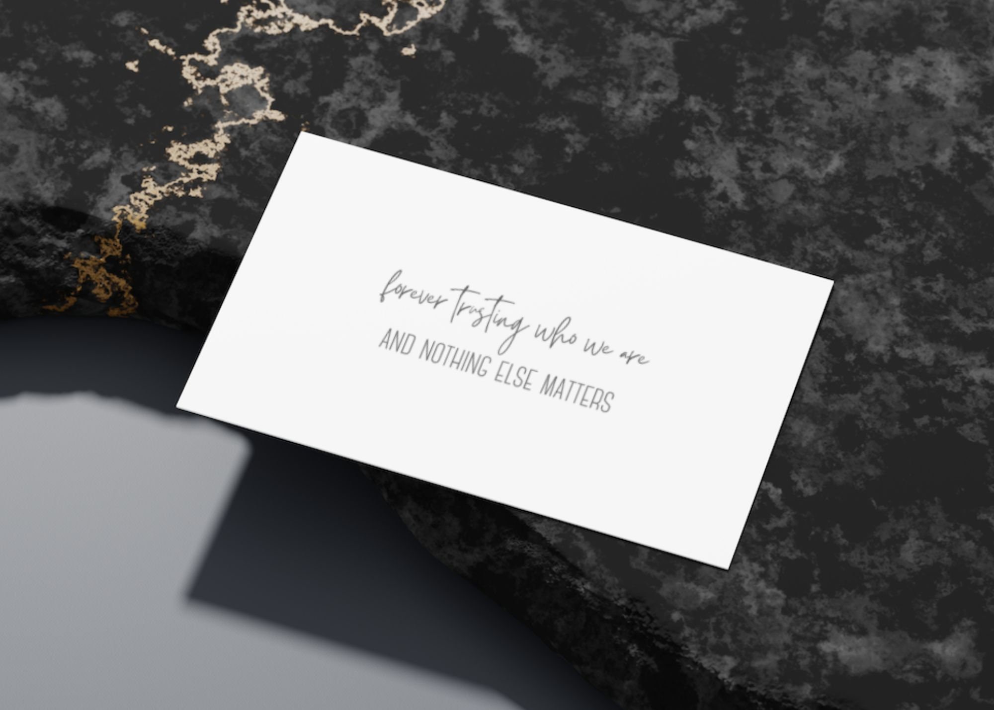 Nothing Else Matters Wall Decor, Metallica Lyrics Wall Decor, Kids Room ...