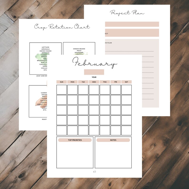 Ultimate Homestead Planner Printable Homesteading Planner Monthly ...
