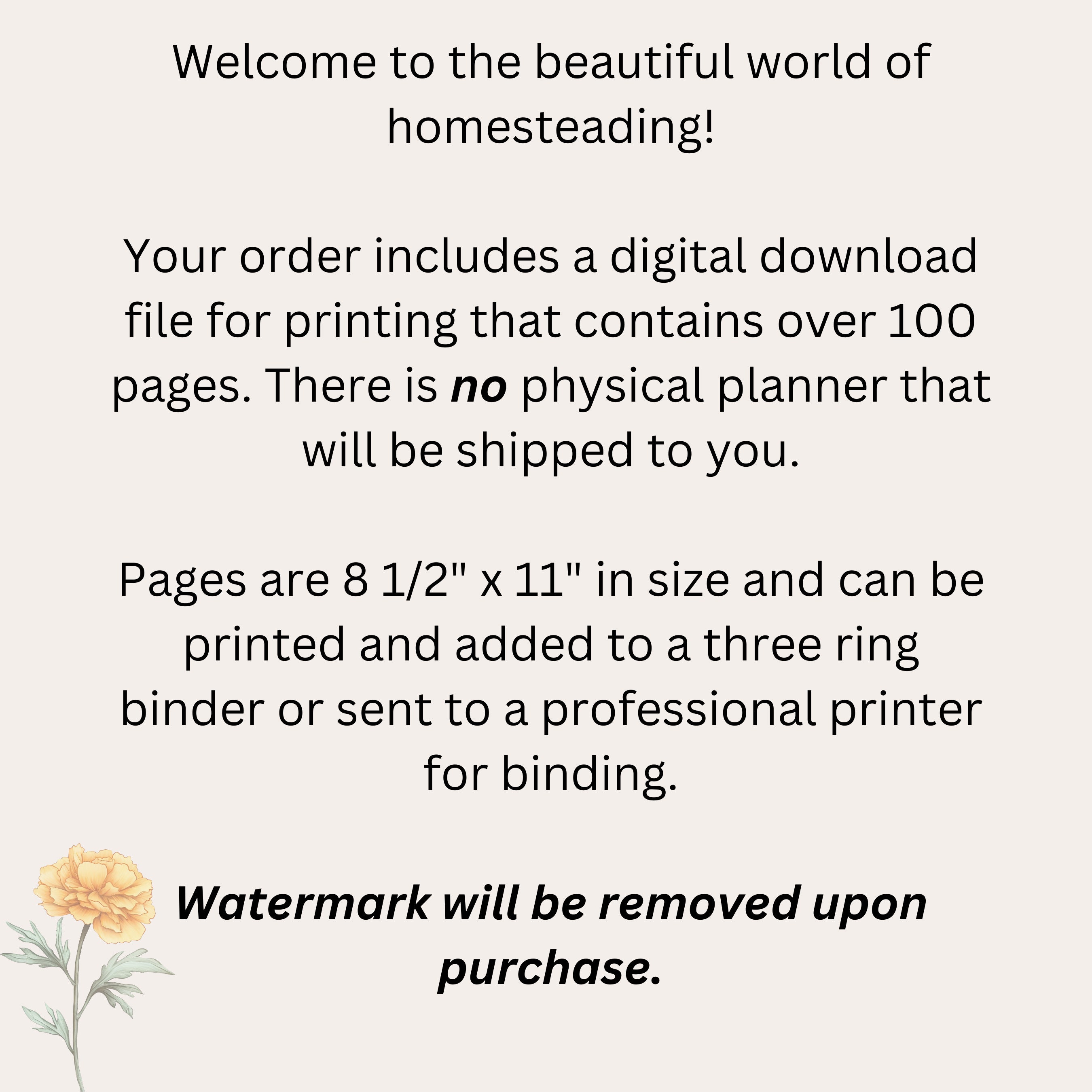 Ultimate Homestead Planner Printable Homesteading Planner Monthly ...