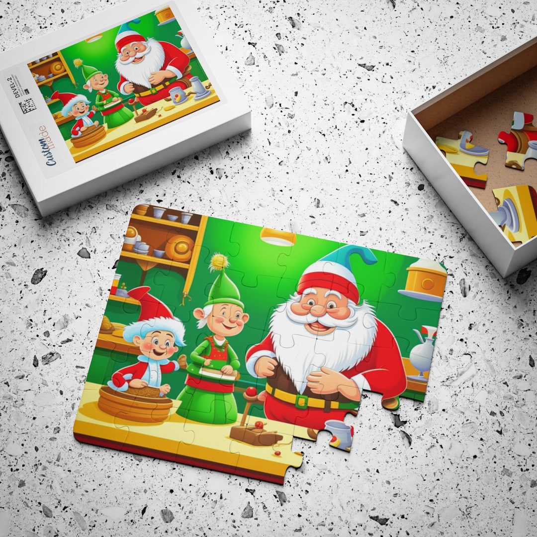 Children's Santa Clause Jigsaw Puzzle (30 Large Pieces) Gift Toddler ...