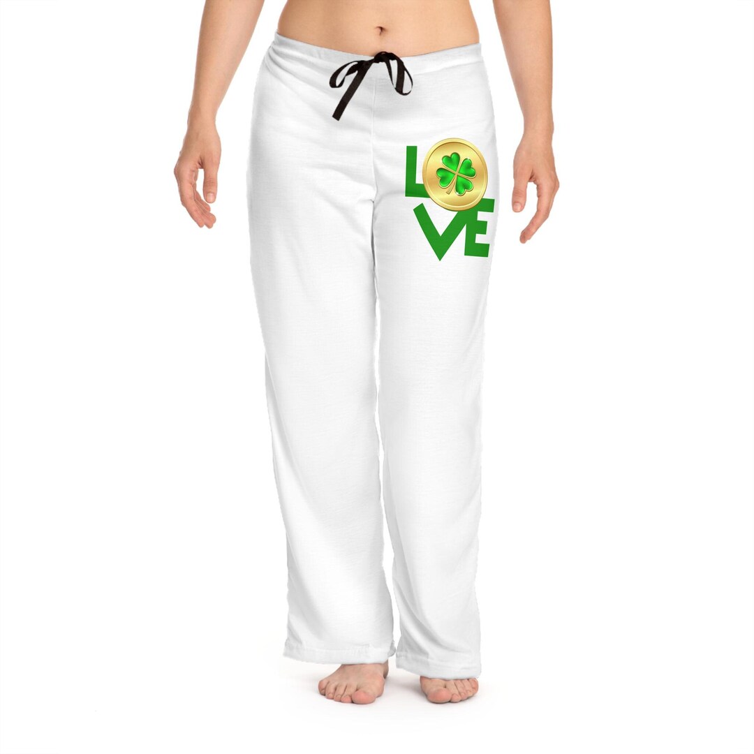 Irish Love Women's Pajama Pants Gift Irish Love Sleepwear Gift Ireland ...