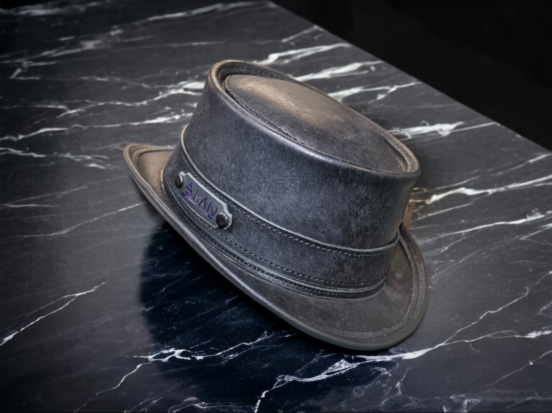 Custom Pork Pie “blackie” Hat - Etsy