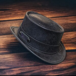 Custom Pork Pie “blackie” Hat - Etsy