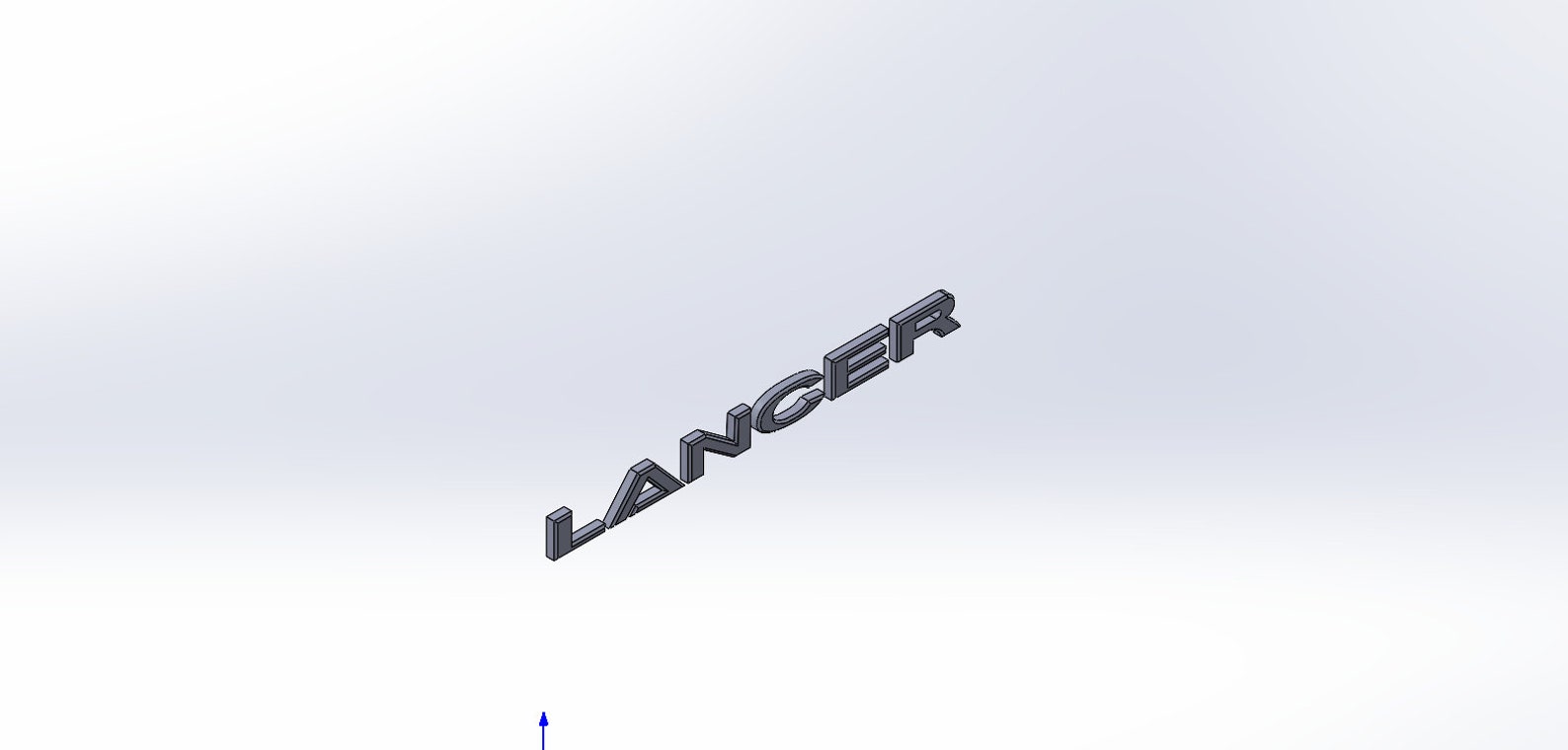 Mitsubishi Lancer Custom Emblem. 3D File Download. .STL Format I Can ...