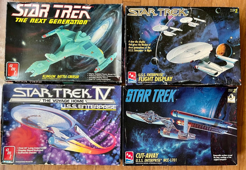 Star Trek AMT Plastic Vintage Models. - Etsy