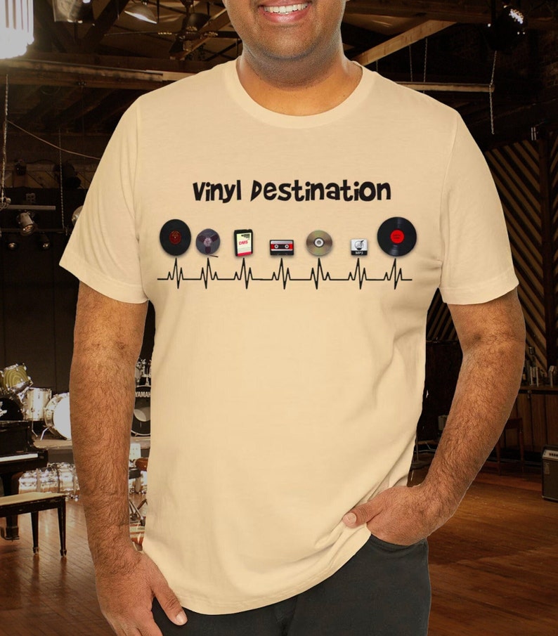 Vinyl Record Tshirt, Vinyl Records Music T-shirt, Vinyl Collector ...