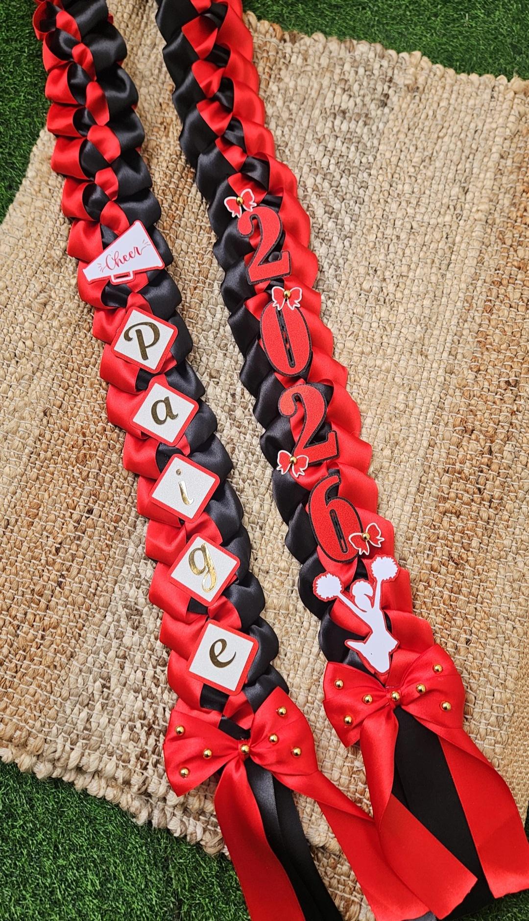 Cheerleader, Graduation Lei, the Perfect Gift for Your Grad, Custom Lei ...