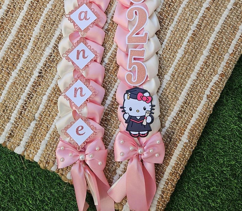Personalized Graduation Ribbon Lei, Class of 2026 - Etsy