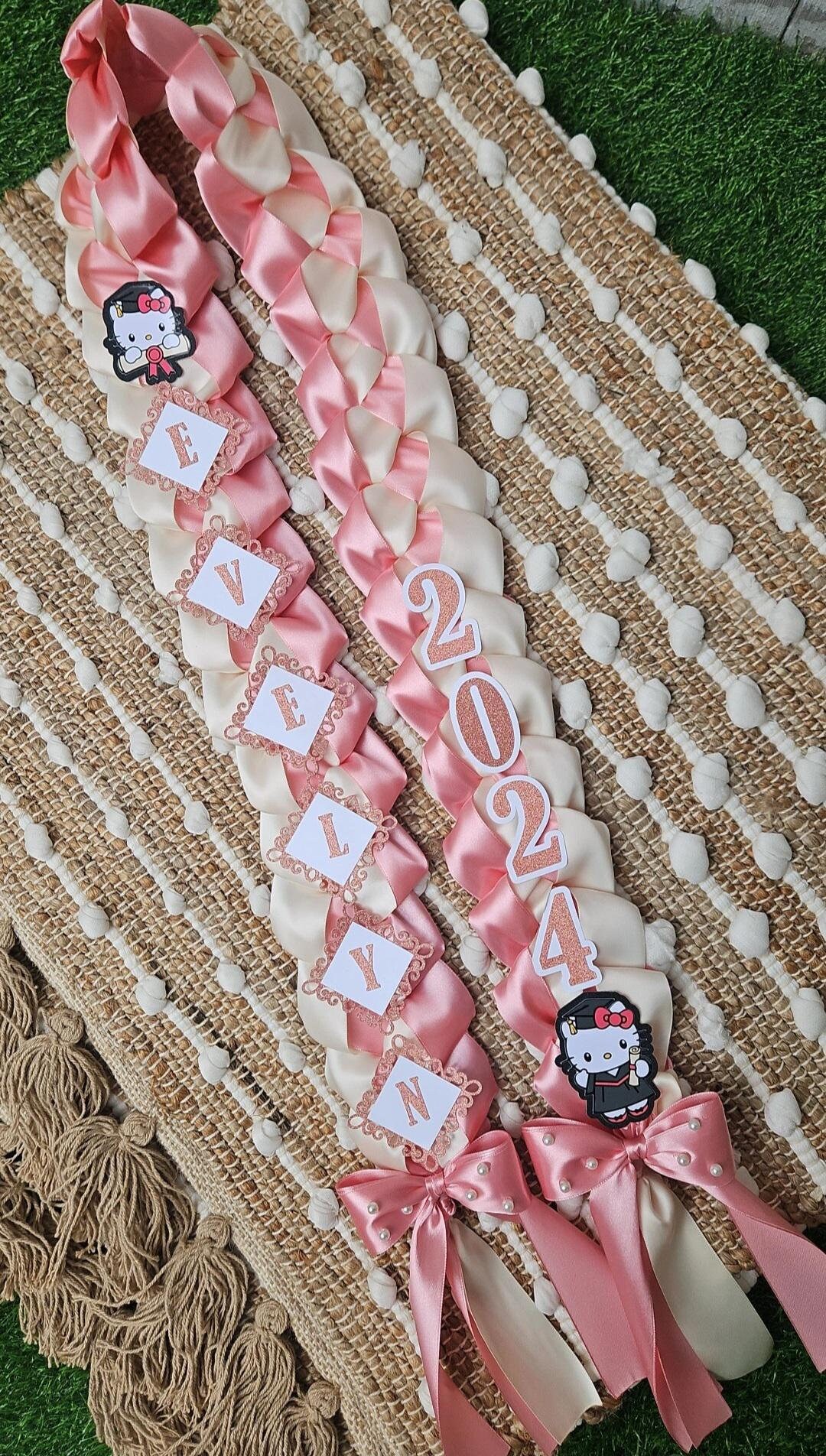 Graduation Lei, the Perfect Gift for Your Grad,custom Lei, Grad ...