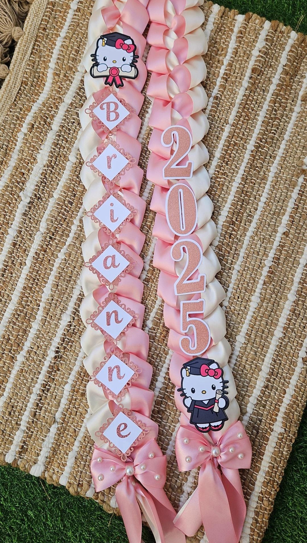 Personalized Graduation Ribbon Lei, Class of 2026 - Etsy