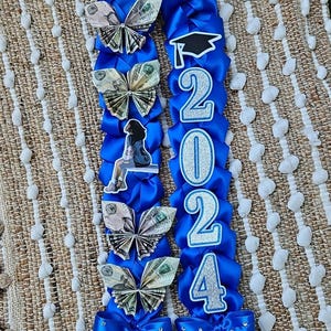 Graduation Lei, the Perfect Gift for Your Grad,custom Lei, Grad ...