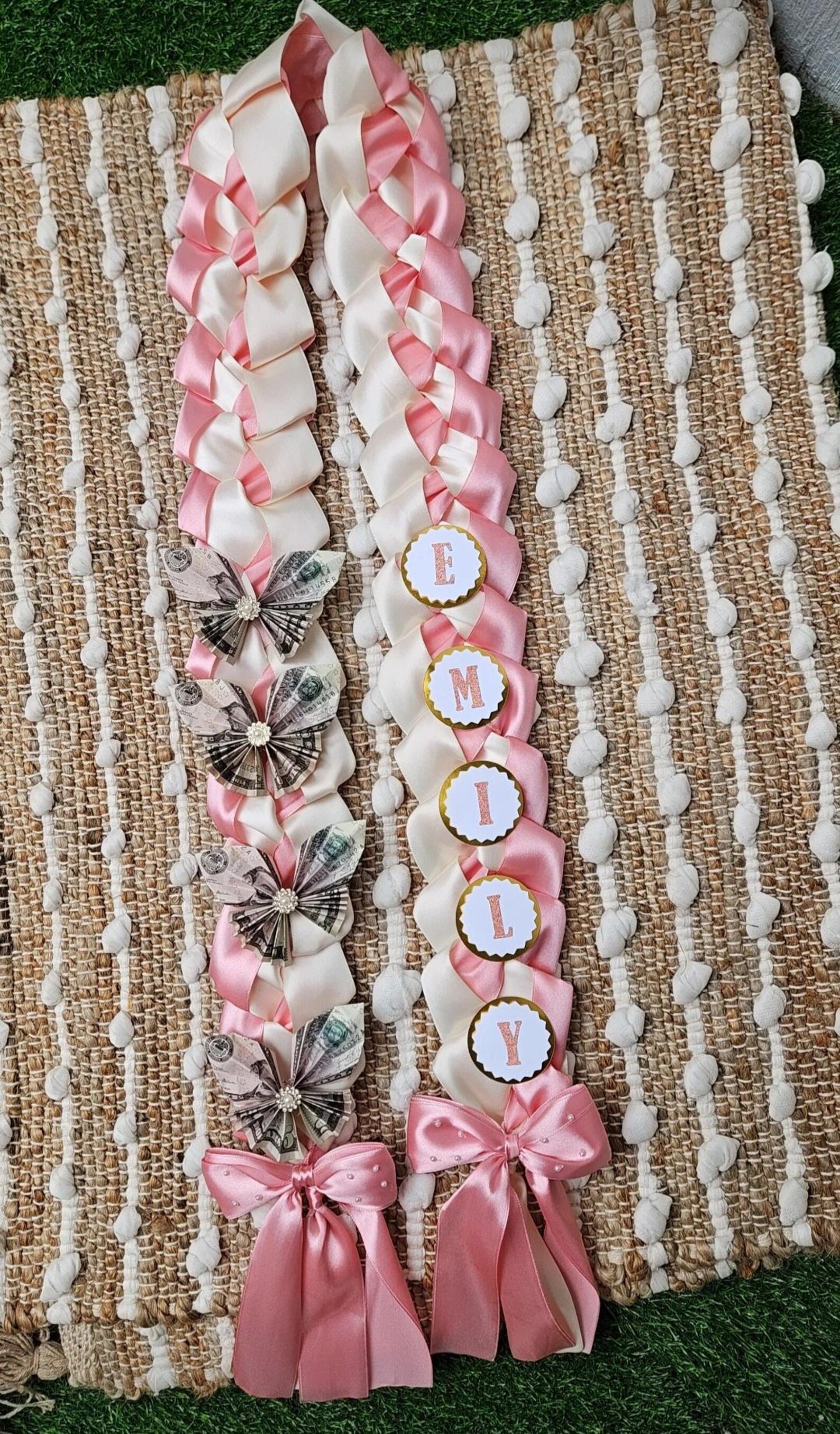 Graduation Lei, the Perfect Gift for Your Grad,custom Lei, Grad ...