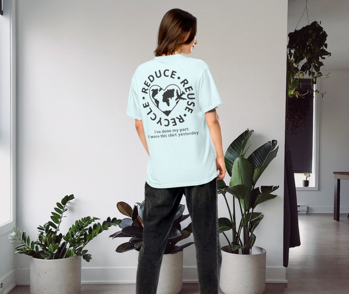 Men's Reduce, Reuse, and Recycle T-shirt - Etsy