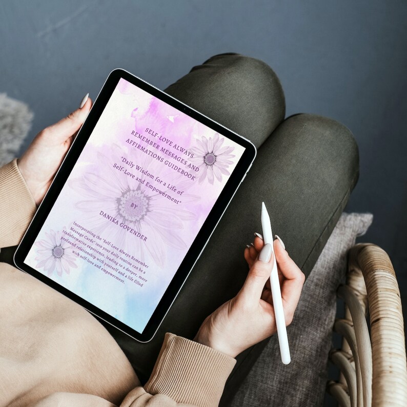 Self-love Always Remember Message and Affirmation Cards Plus Guidebook ...