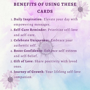 Self-love Always Remember Message and Affirmation Cards Plus Guidebook ...