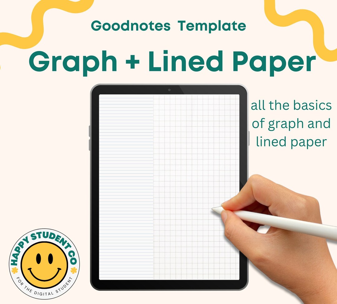 Graph and Lined Paper Variation Pack ~ Digital Notes Download - Etsy
