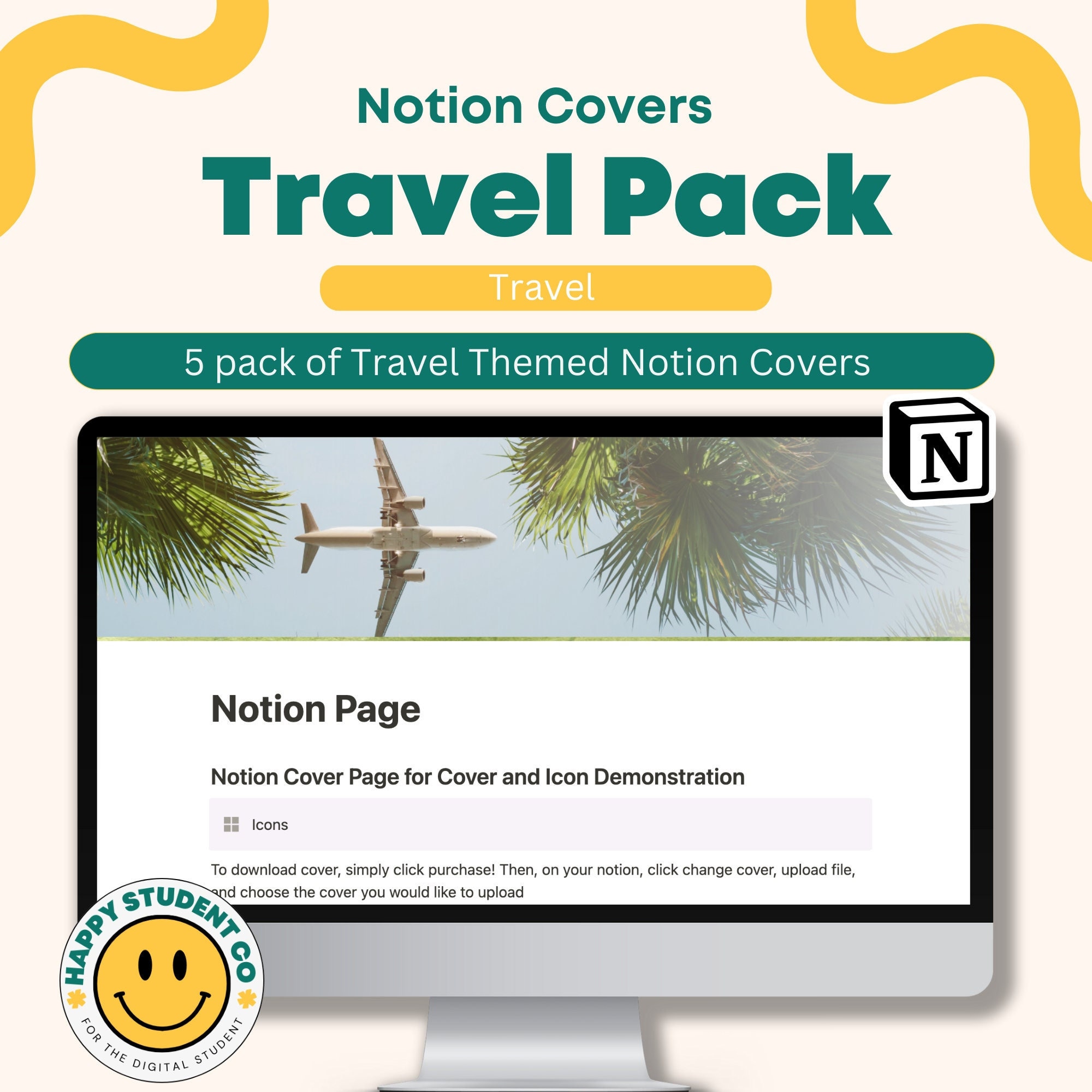 Notion Covers ~ Notion Banners ~ Notion Travel ~ Travel Notion ...