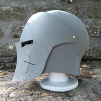 Medieval Knight Helmet Foam Template - Etsy