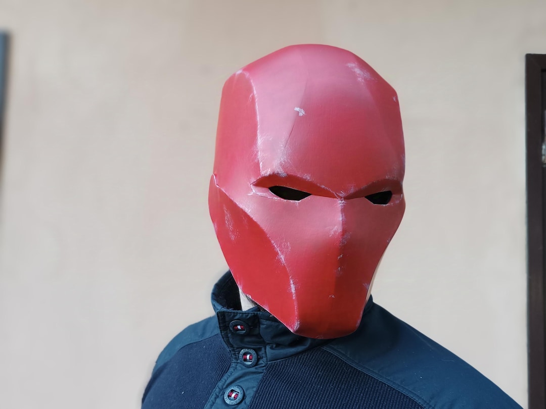 Red Hood Helmet Foam Template - Etsy
