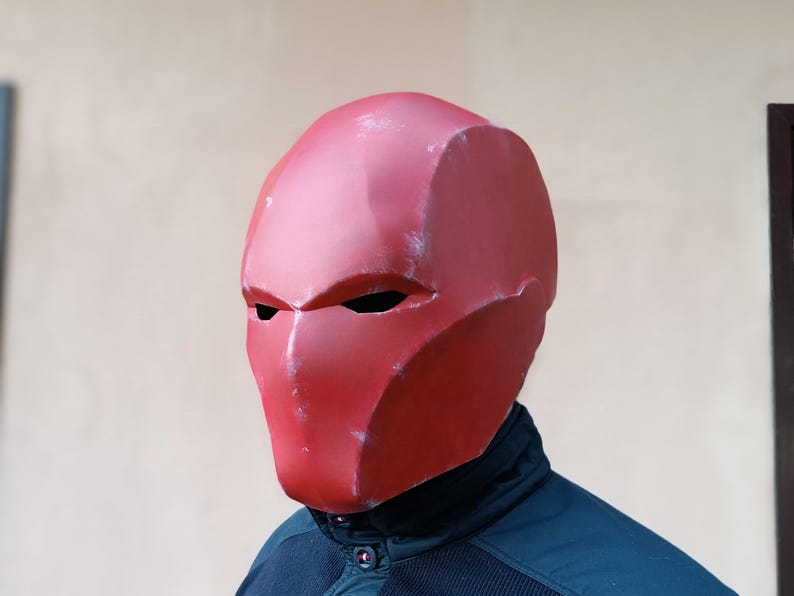 Red Hood Helmet Foam Template - Etsy