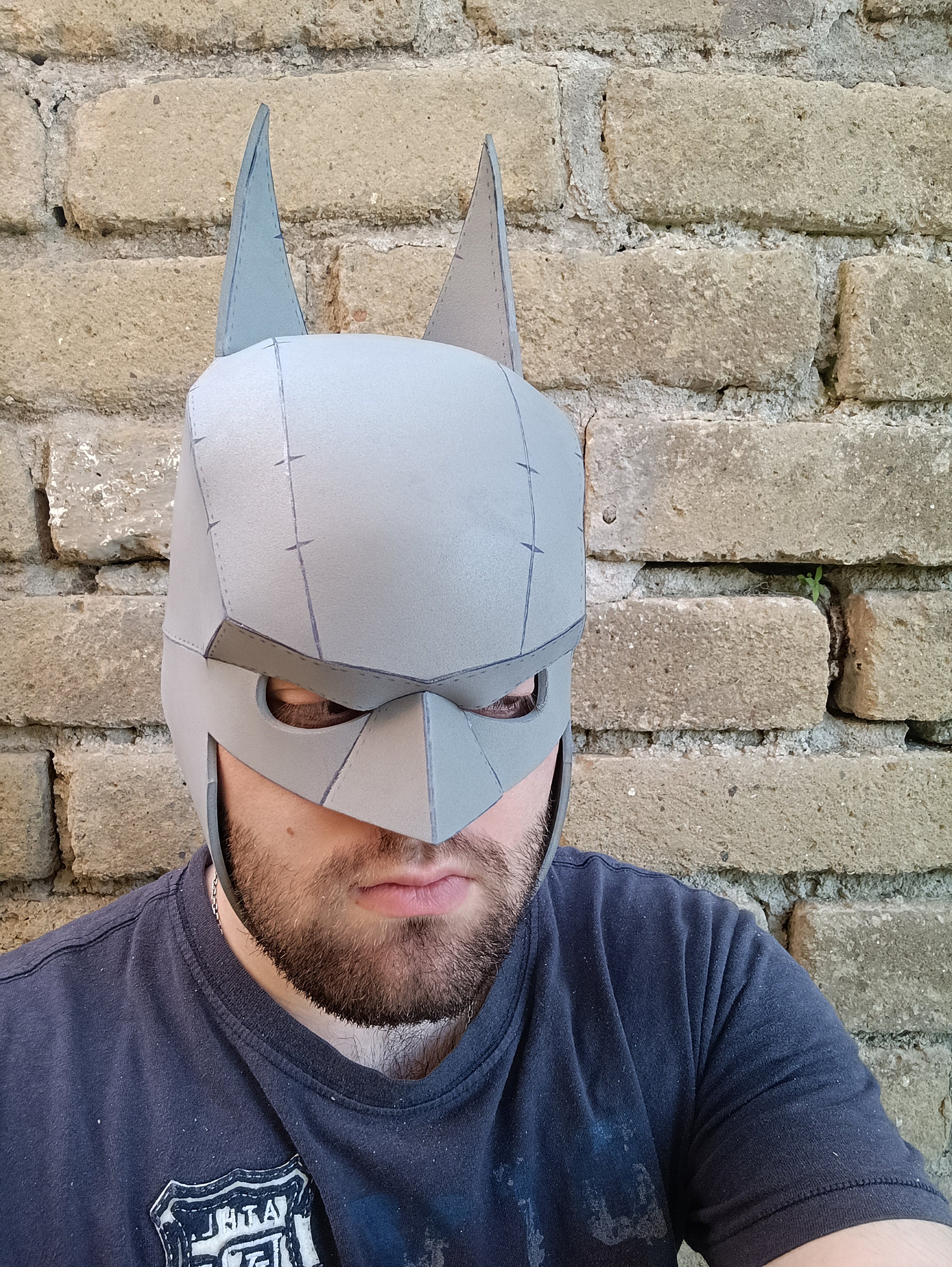 Bat Man Cowl Foam Template - Etsy